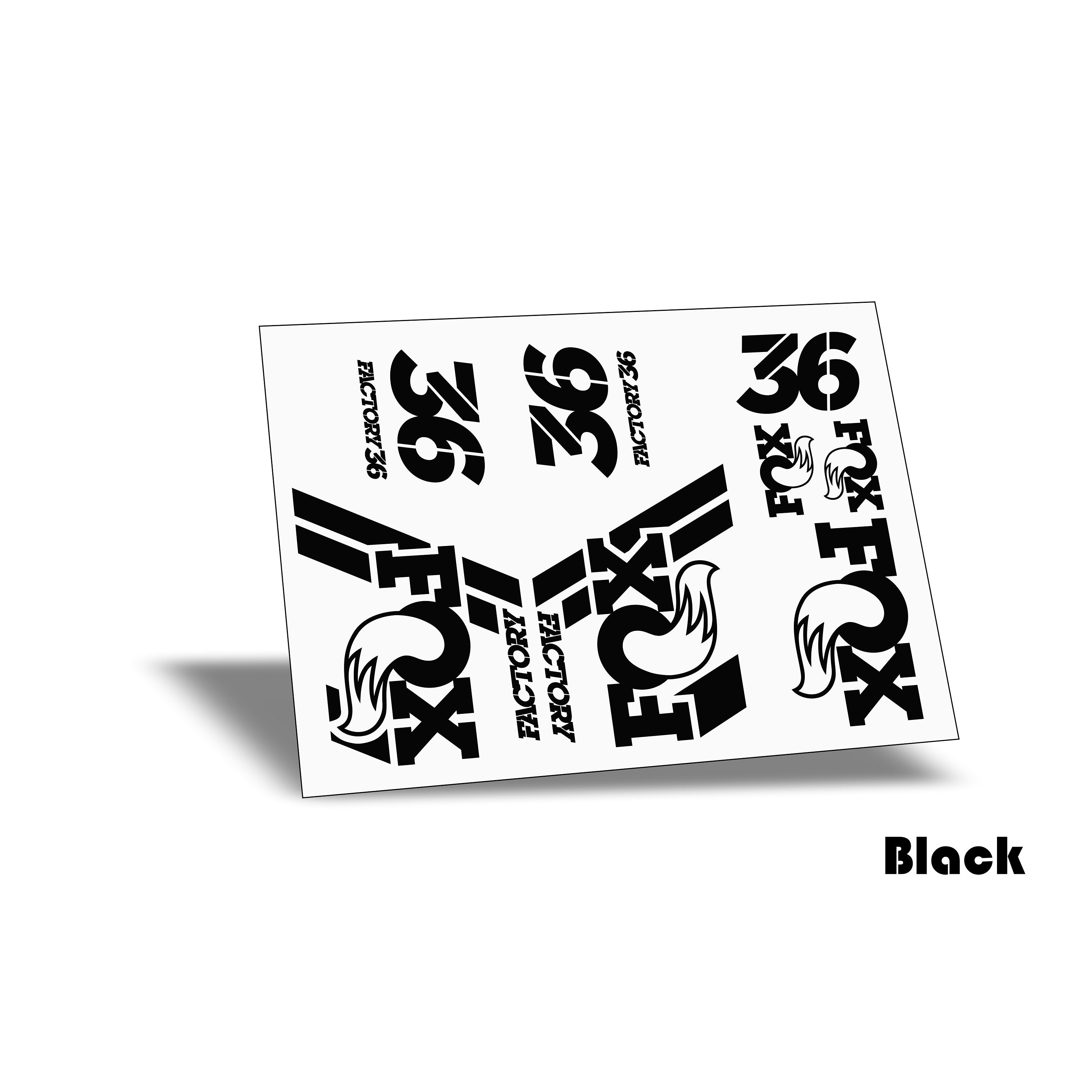 Fox 36 2018 Factory Decals Stikers - Etsy Canada
