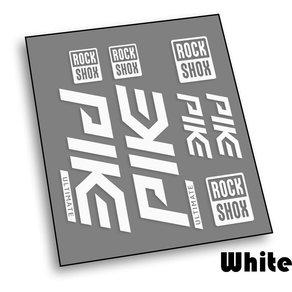 Rock Shox Pike 2020 Decals Stikers - Etsy