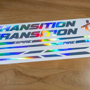 Transition SPIRE CARBON 2022 Sticker Kit - Etsy