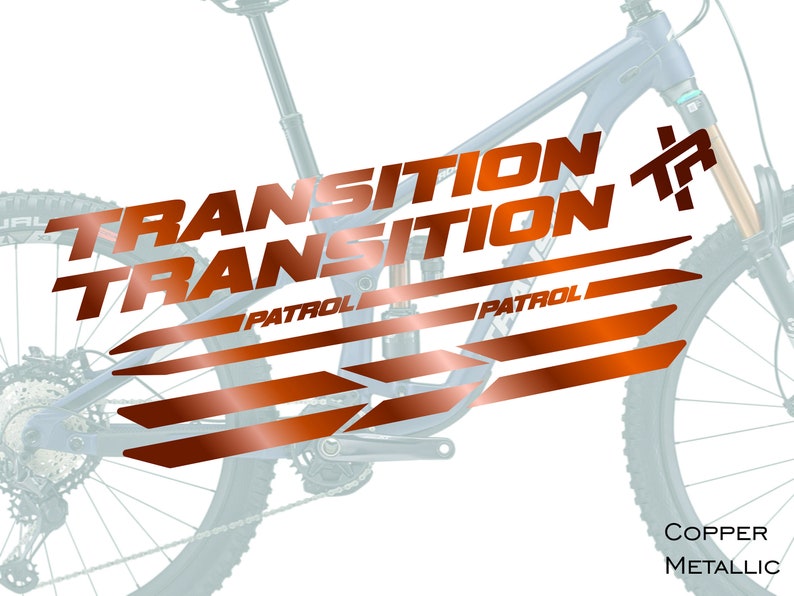 Transition PATROL ALLOY 2022 Sticker Kit - Etsy
