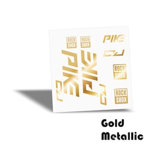 Rock Shox PIKE DJ Decals Stikers - Etsy