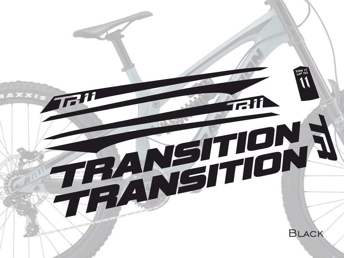 Transition TR11 Sticker Kit - Etsy