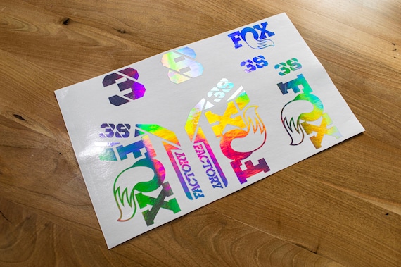 Fox 38 Factory 2021 Decals Stikers | Etsy UK