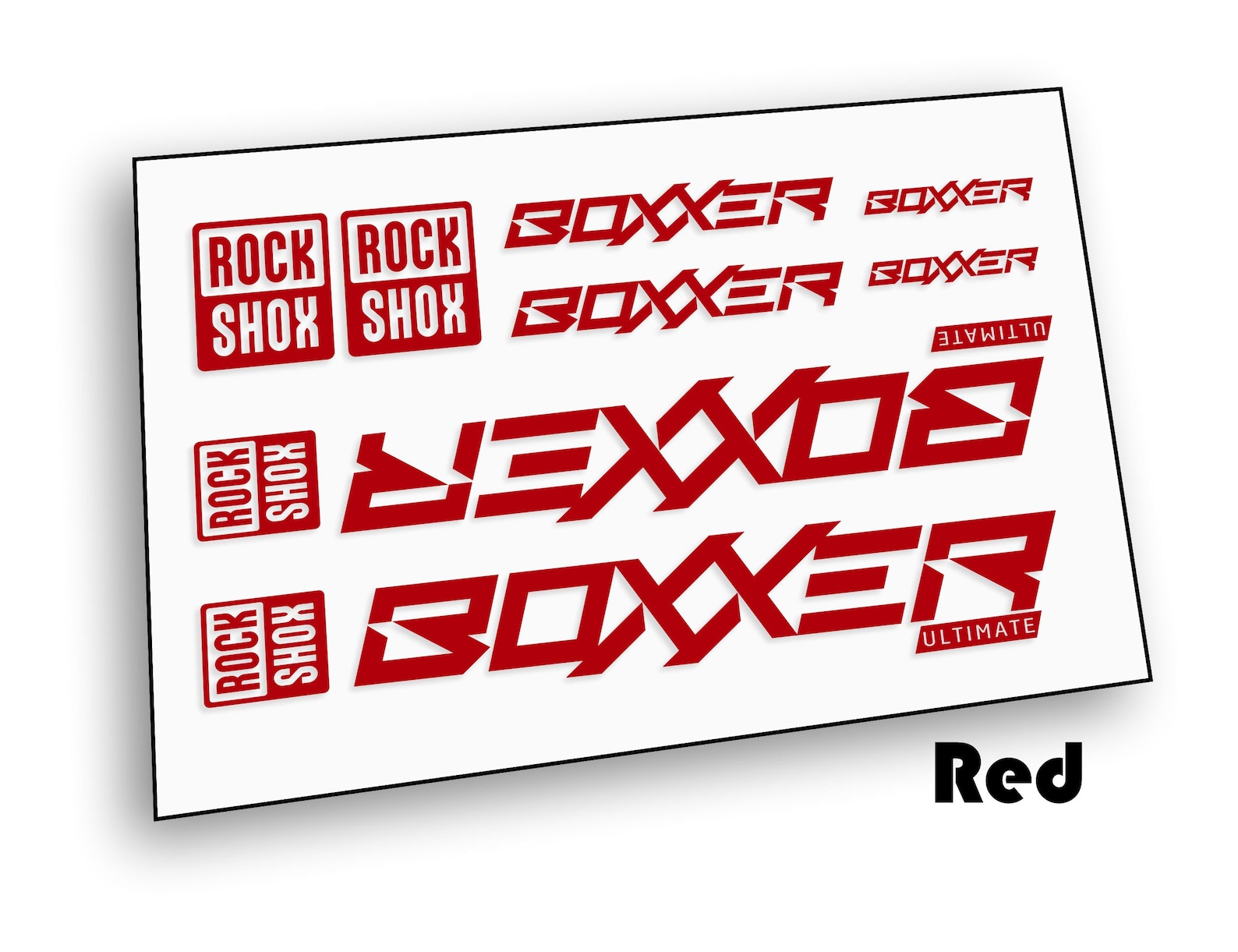 Rock Shox Boxxer 2020 Decals Stikers - Etsy
