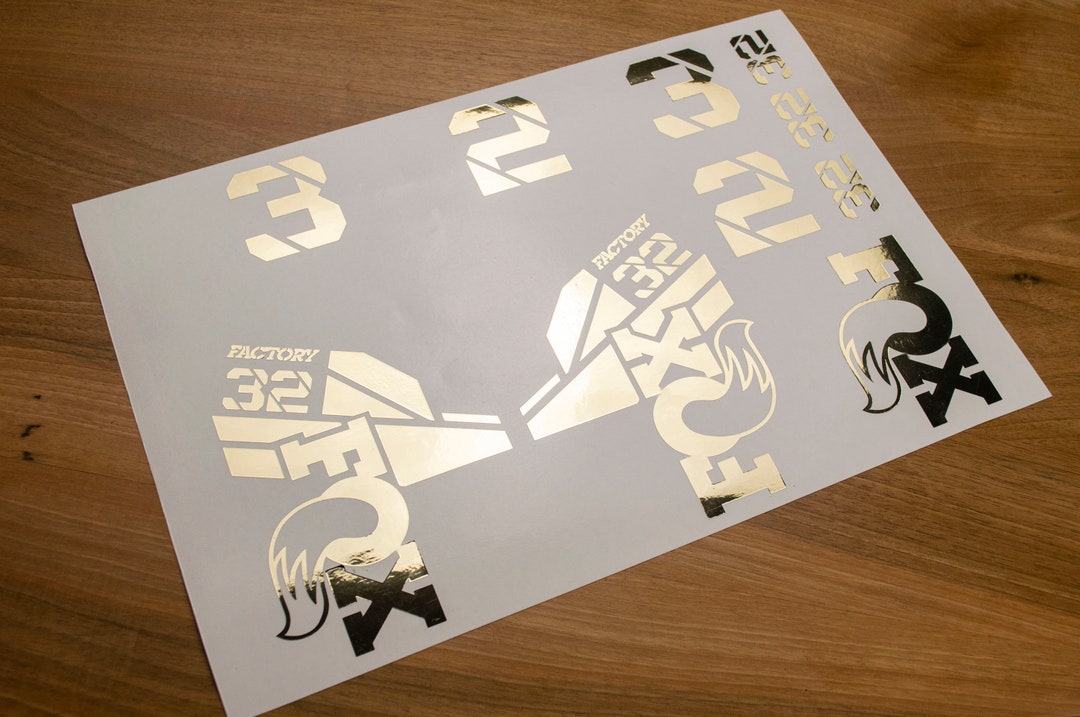 Fox 32 Factory 2021 Decals Stikers - Etsy