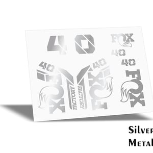 Fox 40 Factory 2021 Decals Stikers - Etsy