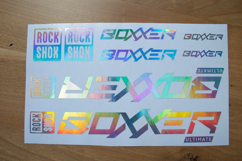 Rock Shox Boxxer 2020 Decals Stikers - Etsy
