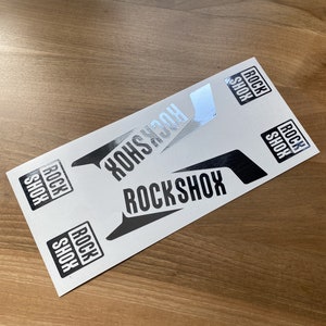 ROCKSHOX 2016 Decals Stikers - Etsy