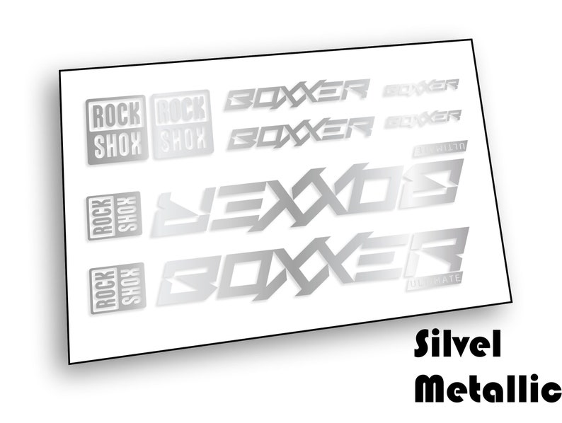 Rock Shox Boxxer 2020 Decals Stikers | Etsy