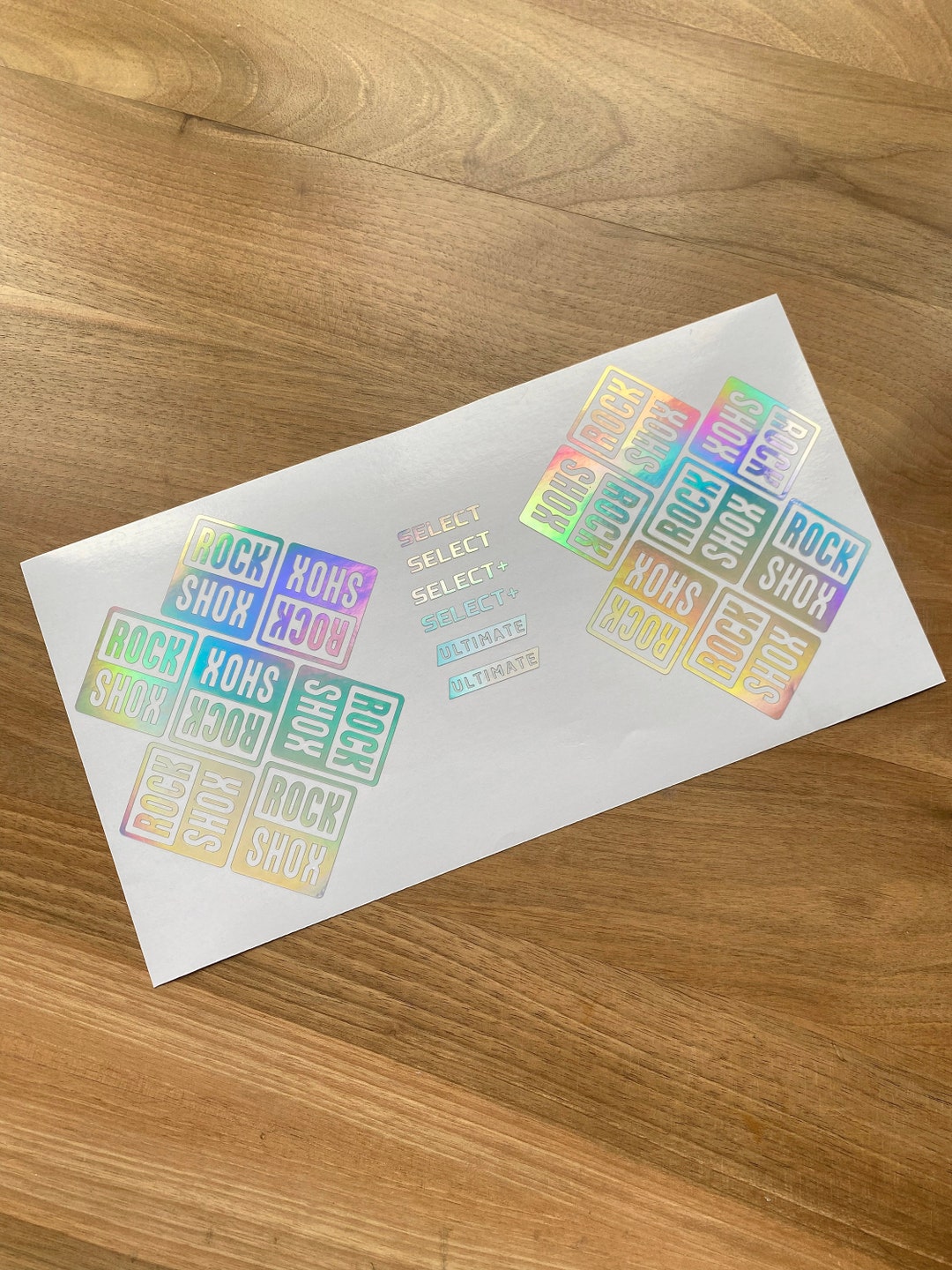 Rock Shox Custom Decals Stikers - Etsy