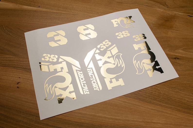 Fox 38 Factory 2021 Decals Stikers | Etsy