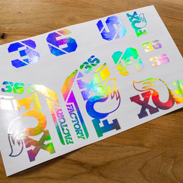 Fox Factory 36 Decal - Etsy