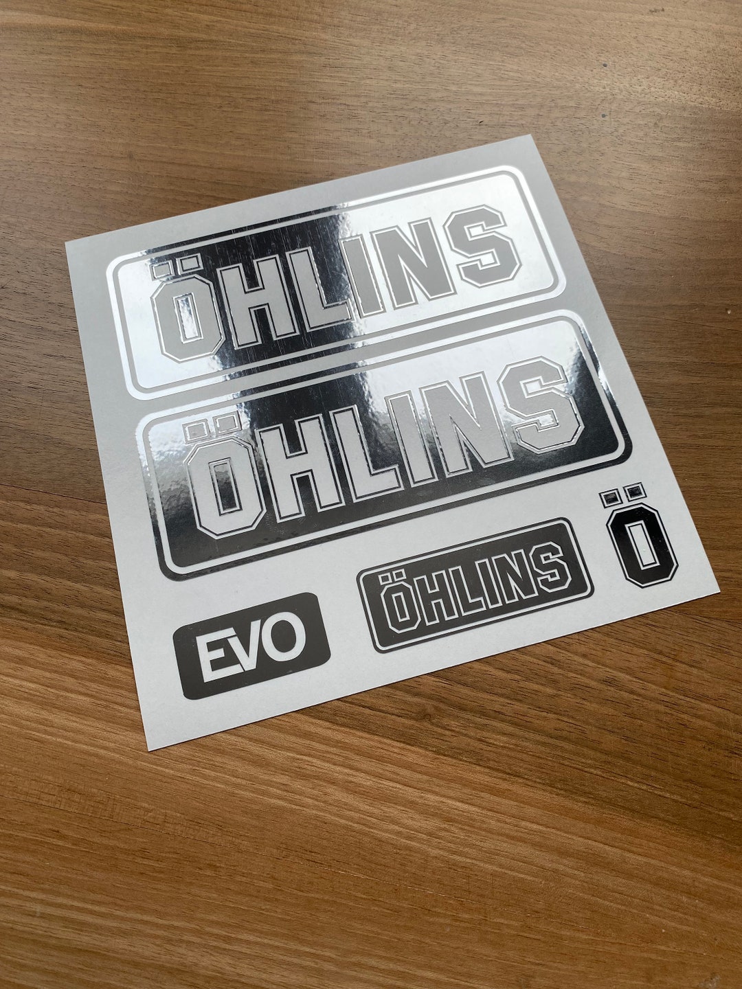 Öhlins EVO Ohlins EVO Decals Stikers - Etsy