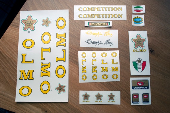 New Set Of OLMO Road 70's Decals | Etsy