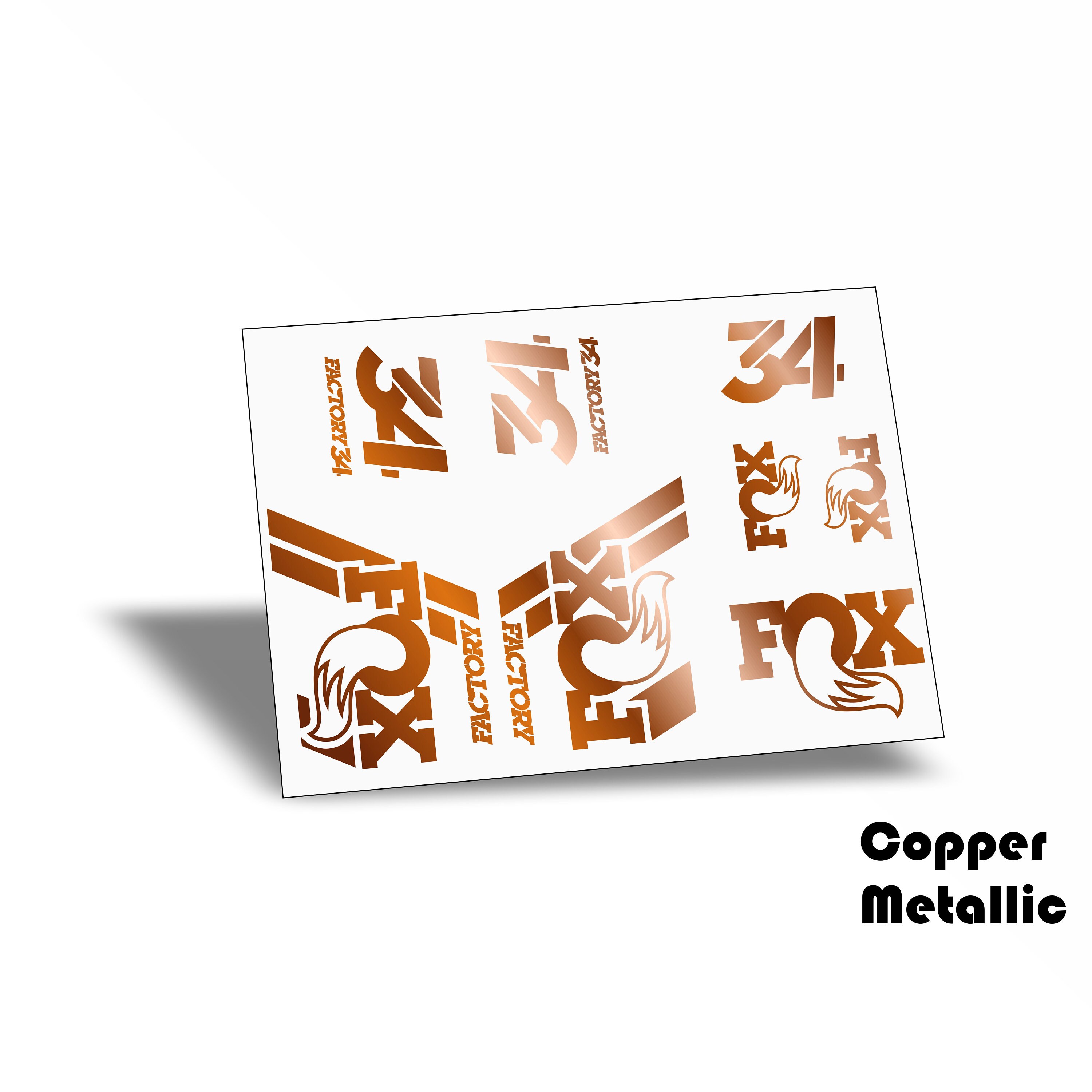 Fox 34 2018 Factory Decals Stikers - Etsy Canada