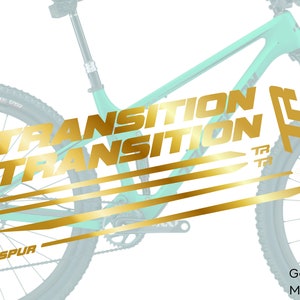 Transition SPUR CARBON 2020+ Sticker Kit - Etsy