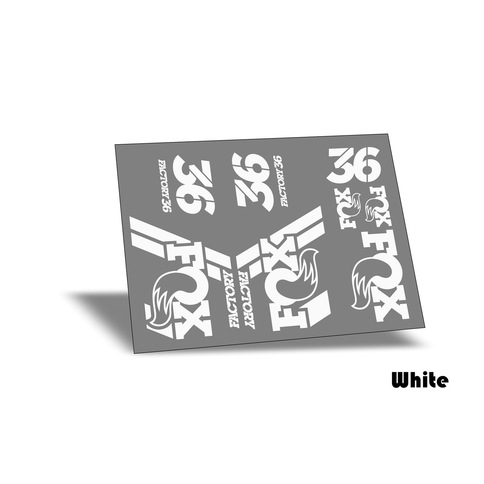 Fox 36 2018 Factory Decals Stikers - Etsy
