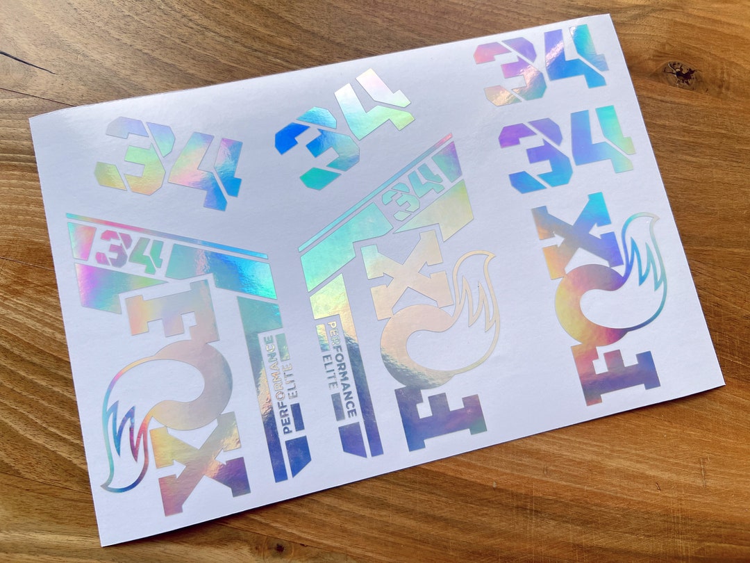 FOX 34 PERFORMANCE ELITE 2022 Decals Stikers - Etsy