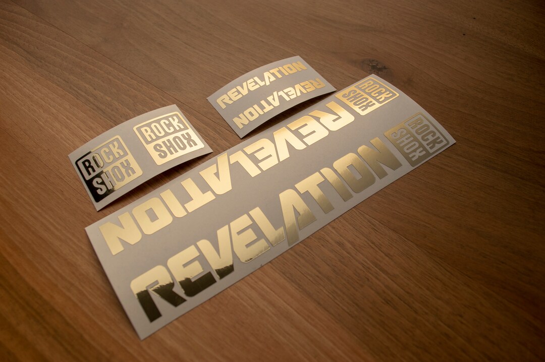 Rock Shox Revelation NEW 2020 Decals Stikers - Etsy