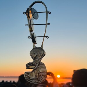 Sekhmet Sistrum *rattle/ Egypt/ Healing/ Sound/ Music/ Brass/ Chakra ...