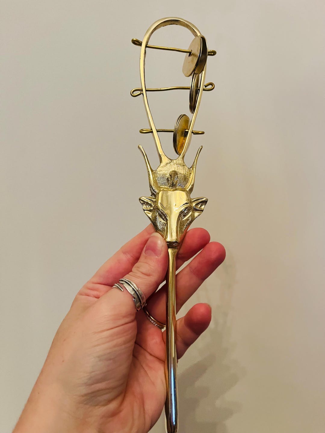 Hathor Sistrum *rattle/ Egypt/ Goddess/ Ancient/ Magic/ Meditation ...