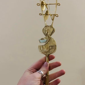 Sekhmet Sistrum *rattle/ Egypt/ Healing/ Sound/ Music/ Brass/ Chakra ...