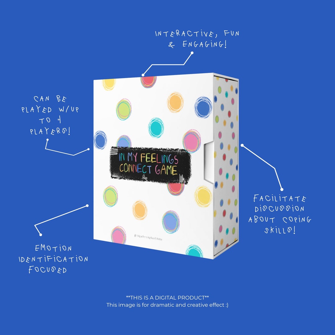 In My Feeling Connect Game, Therapy, Digital Game, Emotional Regulation ...