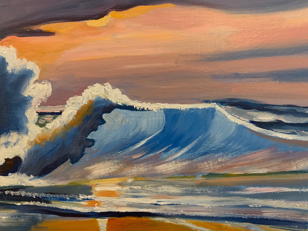 Cresting Waves - Etsy