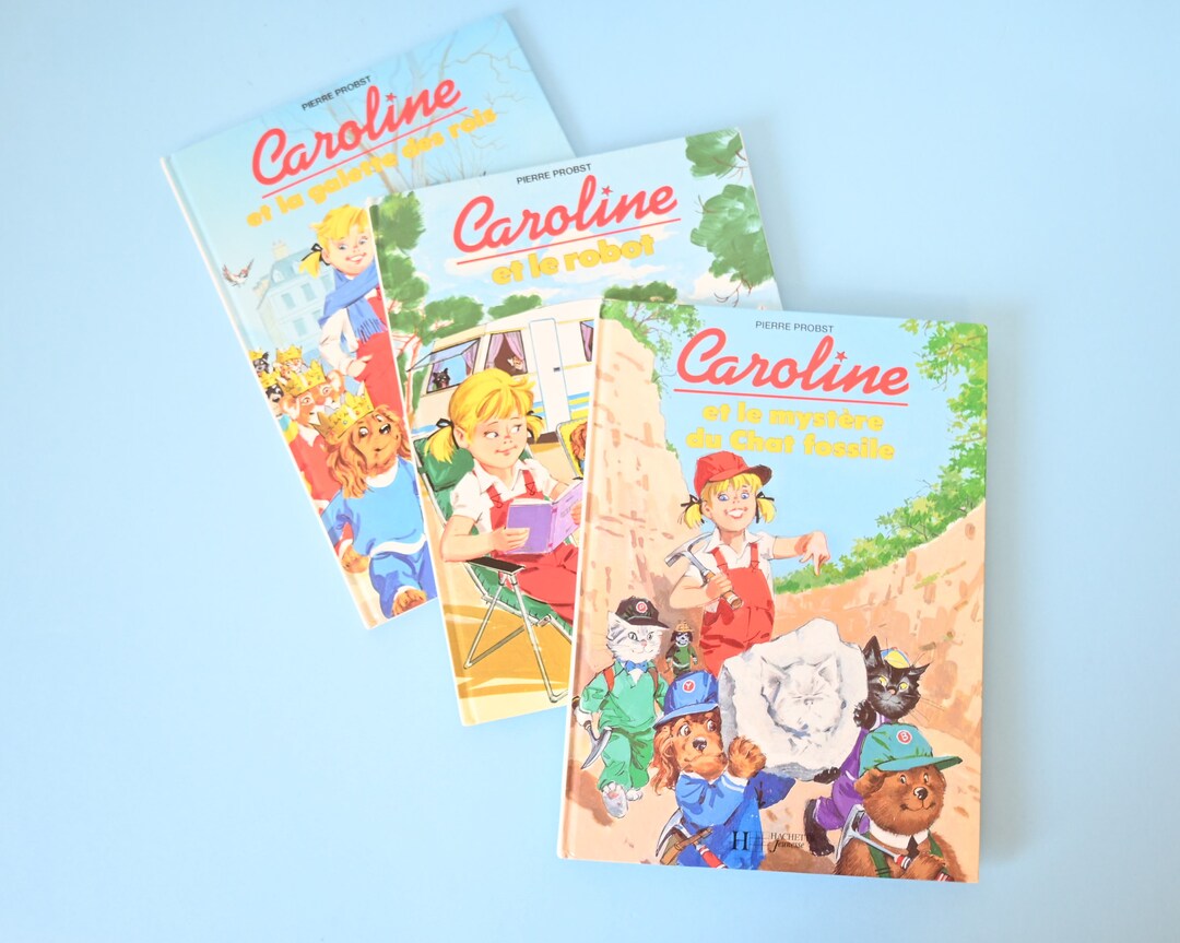 Lot of 3 caroline Books, Pierre Probst 1997 - Etsy
