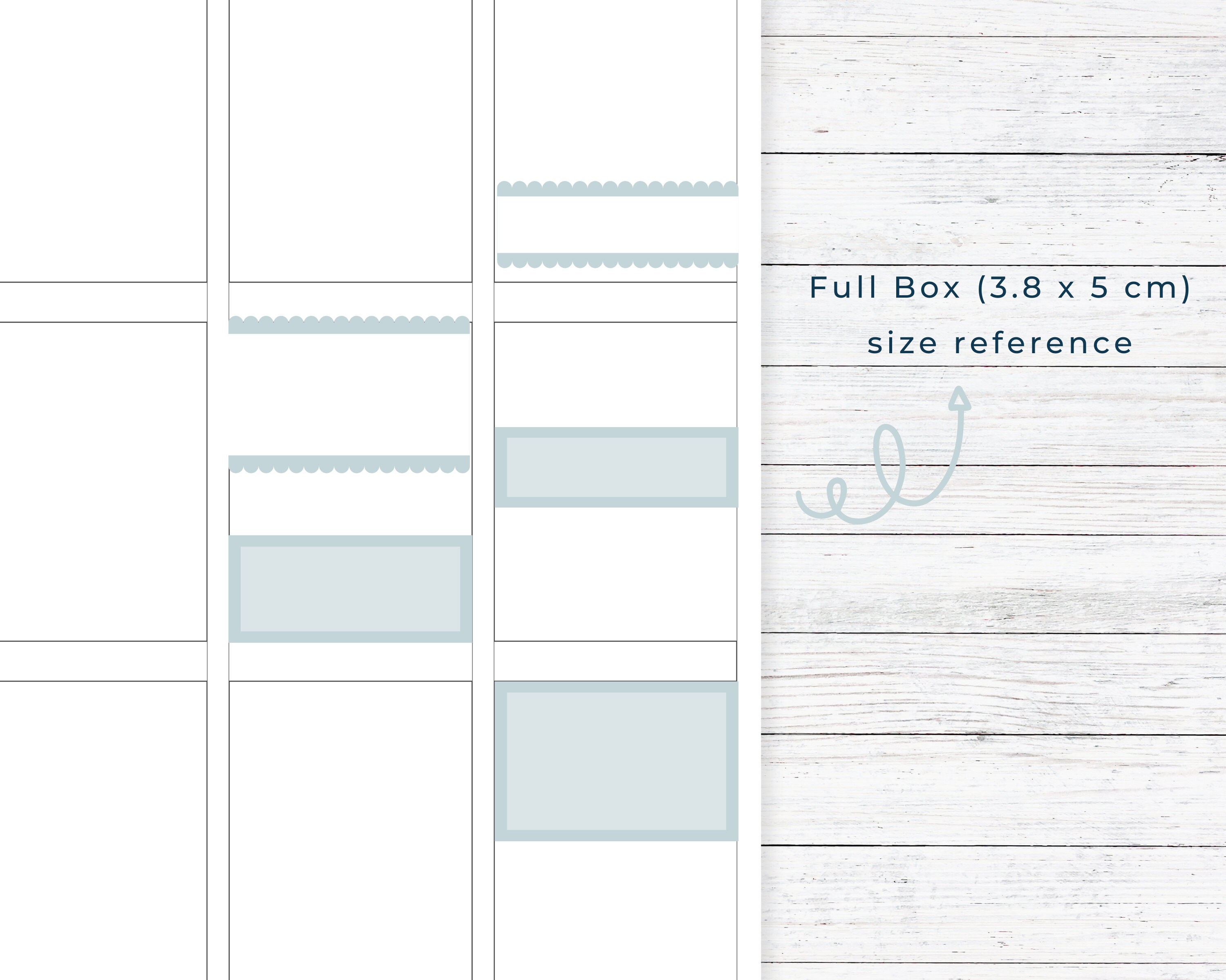 CP19 Essential Printable Stickers for Decorative and - Etsy