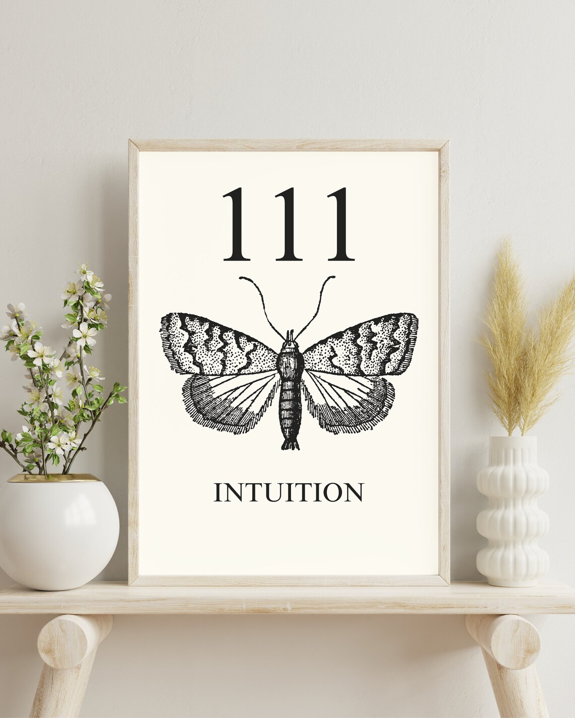 111 Angel Number Poster 111 Wall Print Angel Numbers Posters - Etsy