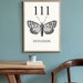 111 Angel Number Poster 111 Wall Print Angel Numbers Posters - Etsy