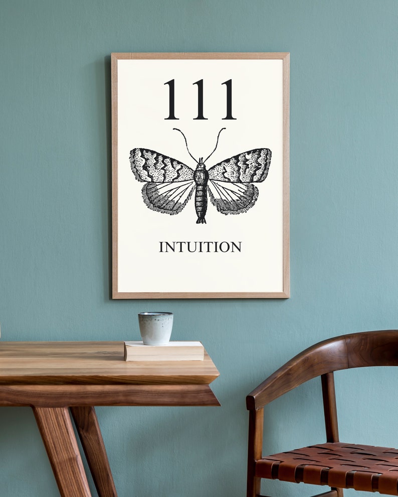 111 Angel Number Poster 111 Wall Print Angel Numbers Posters - Etsy