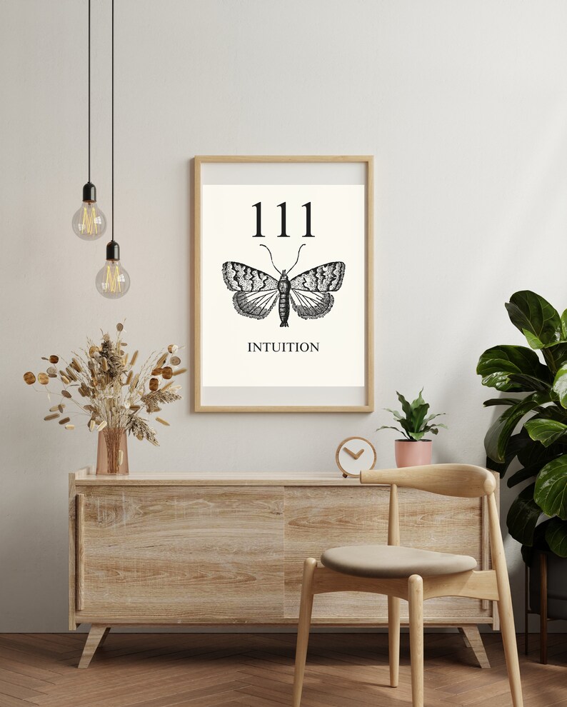 111 Angel Number Poster 111 Wall Print Angel Numbers Posters - Etsy