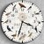 Birds Wall Clock, Bird Flying Clock, Modern Wall Clock Unique ...