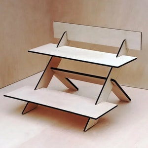 Display Shelves for Miniatures,four Tier Shelf Display Stand,wood ...