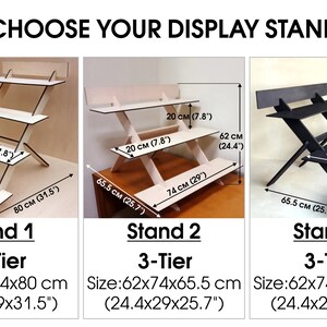 Display Shelves for Miniatures,four Tier Shelf Display Stand,wood ...