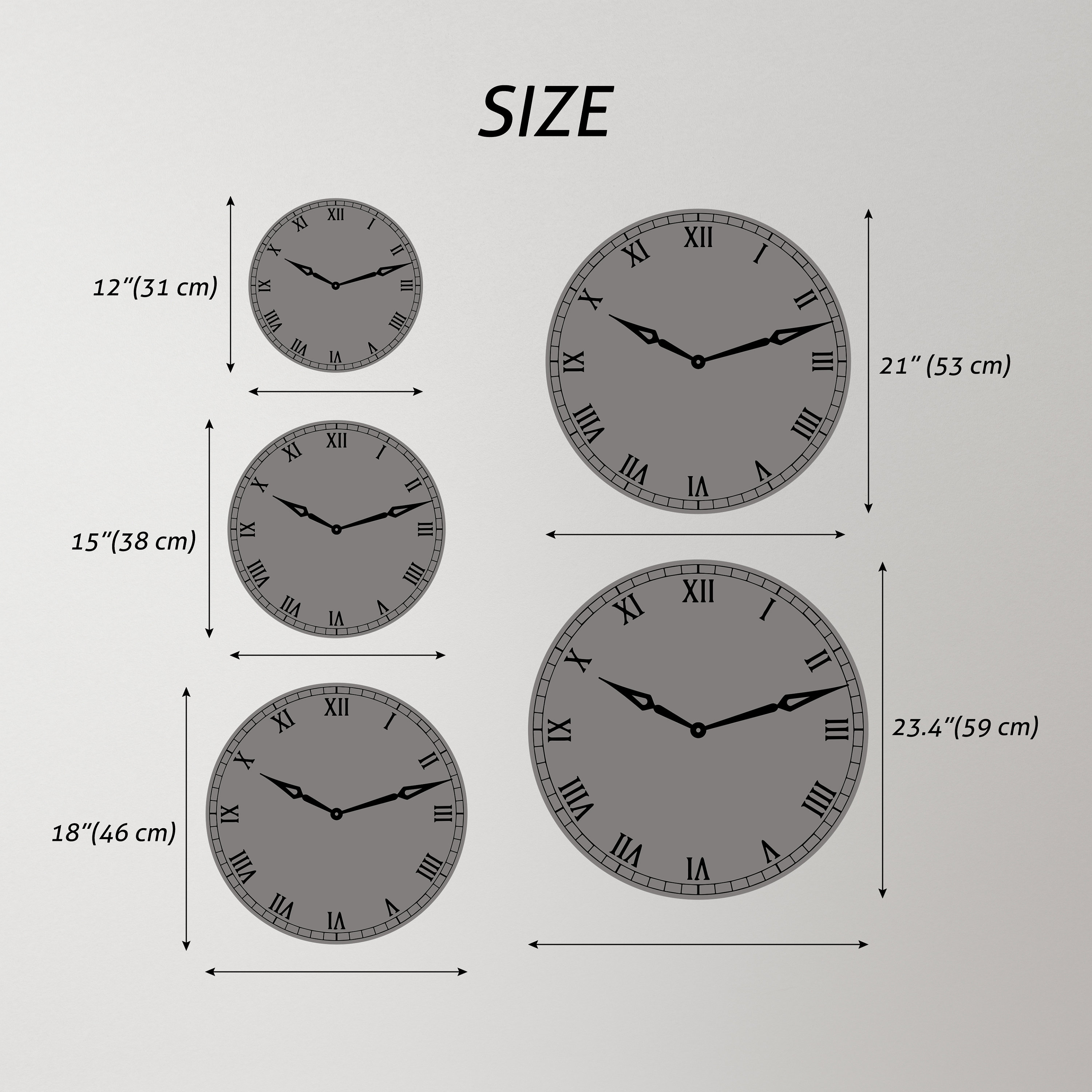 Time Spent With Family Clock Personalized Family Name Clock - Etsy