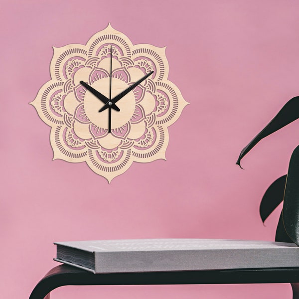 Mandala Clock - Etsy