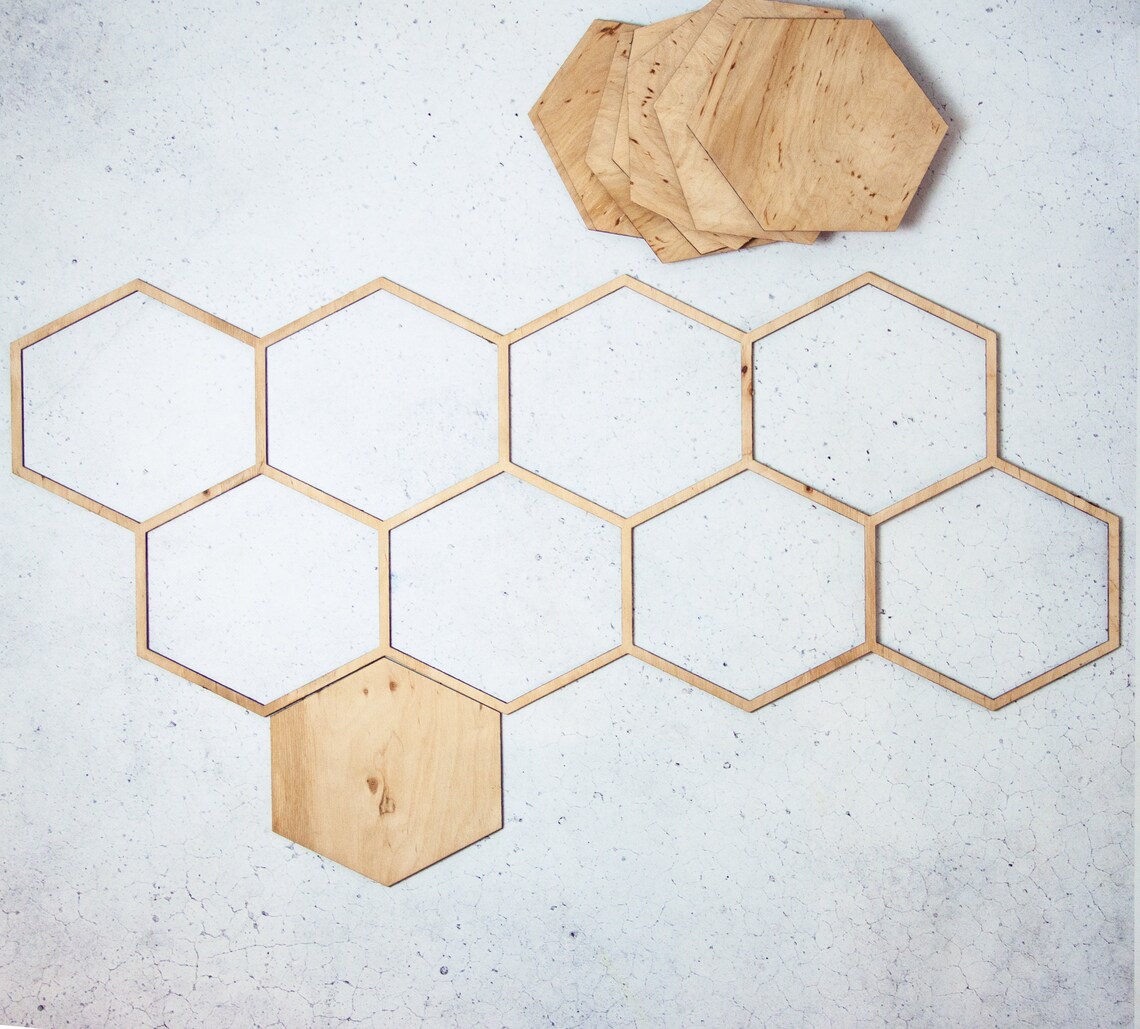 Honeycomb Wood Wall Decor,honeycomb Wood Wall Art,honeycomb Panel ...
