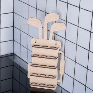 Personalized Golf Ball Display, Wood Golf Ball Display, Custom Golf ...