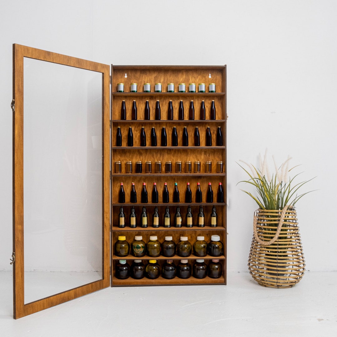 Shot Glass Shelf Mini Liquor Display Cabinet Mini Bar - Etsy