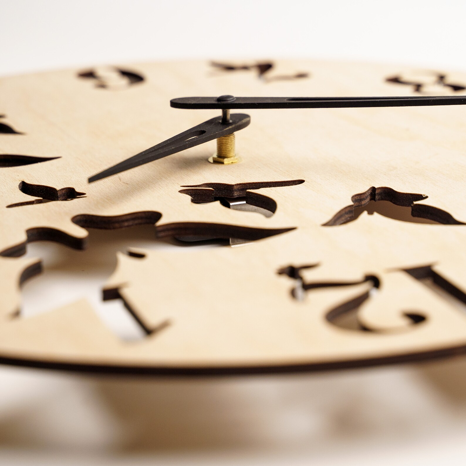 Butterfly Wall Clockbutterfly Wall Decorbutterfly Clockwood - Etsy