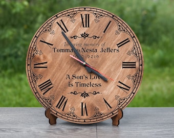 Engraved in Our Hearts Forever Memorial Keepsake, Personalized Memorial ...