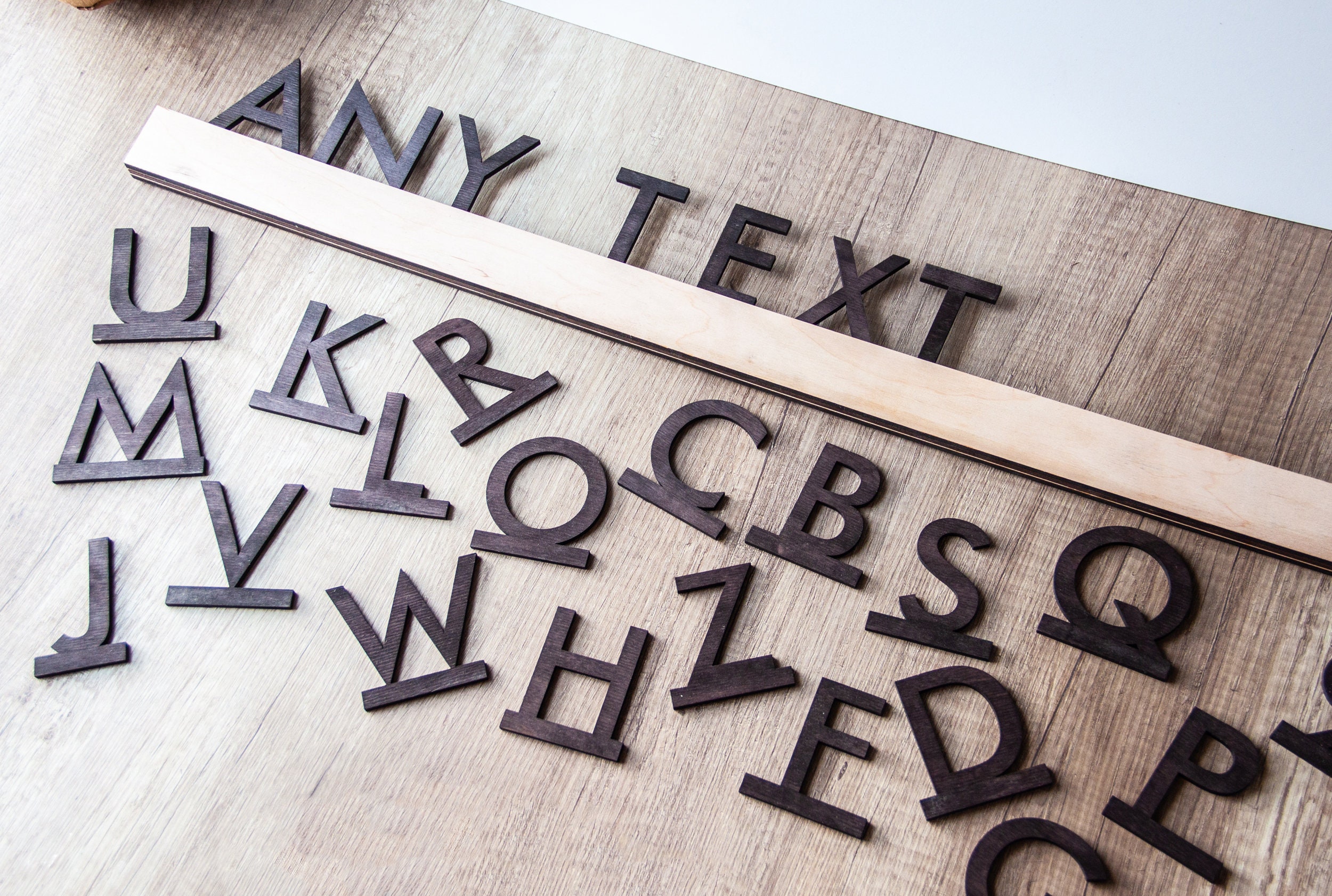Letter Ledge Setwood Letter Ledgeletter Signs for - Etsy