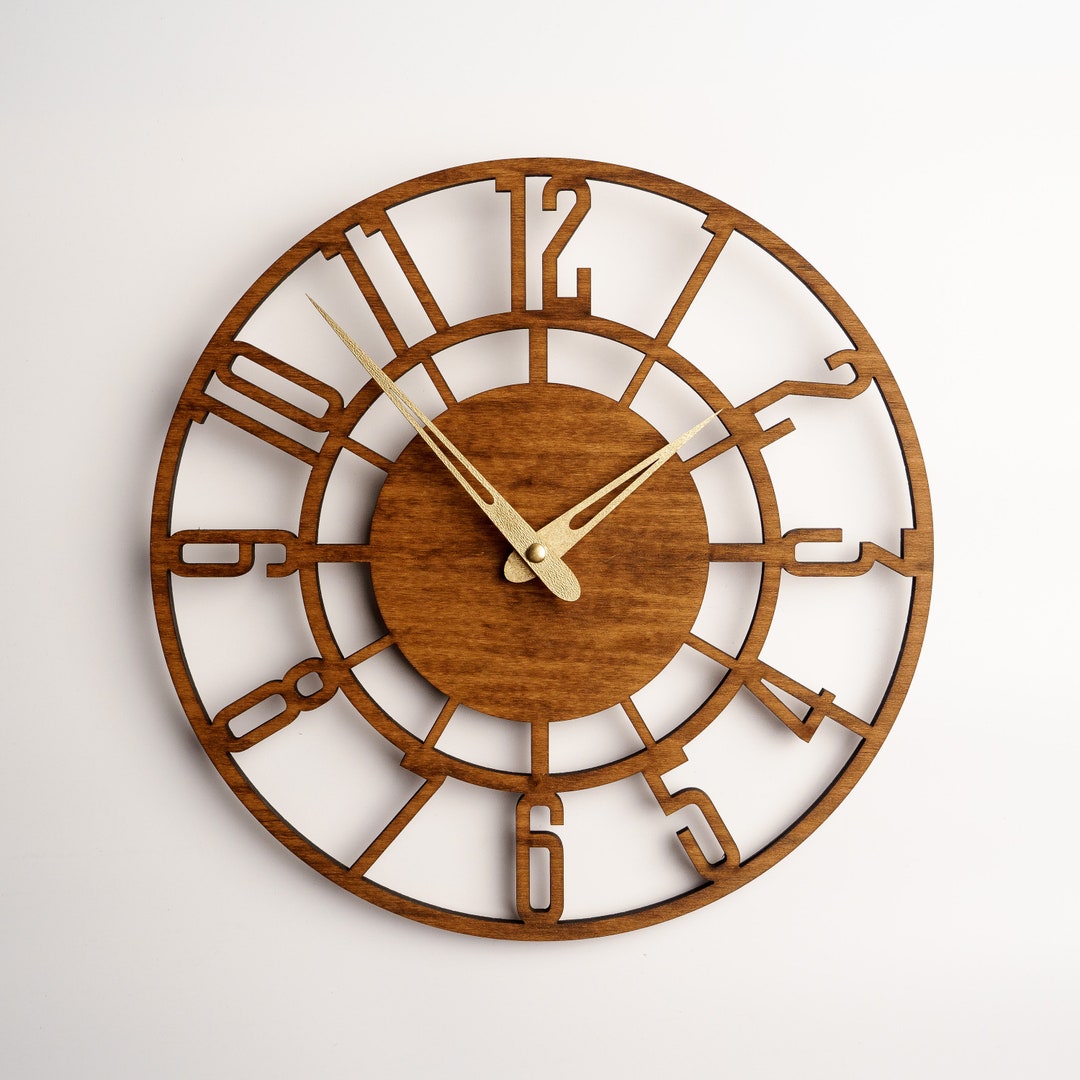 Wall Clock With Numbers,wall Clock Kitchen,modern Wall Clock Numbers ...
