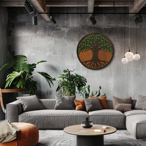 Wood Tree of Life Wall Hanging, Tree of Life Wall Art Wood, Wood Wall ...