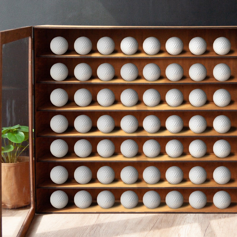 Golf Ball Display Case - Etsy