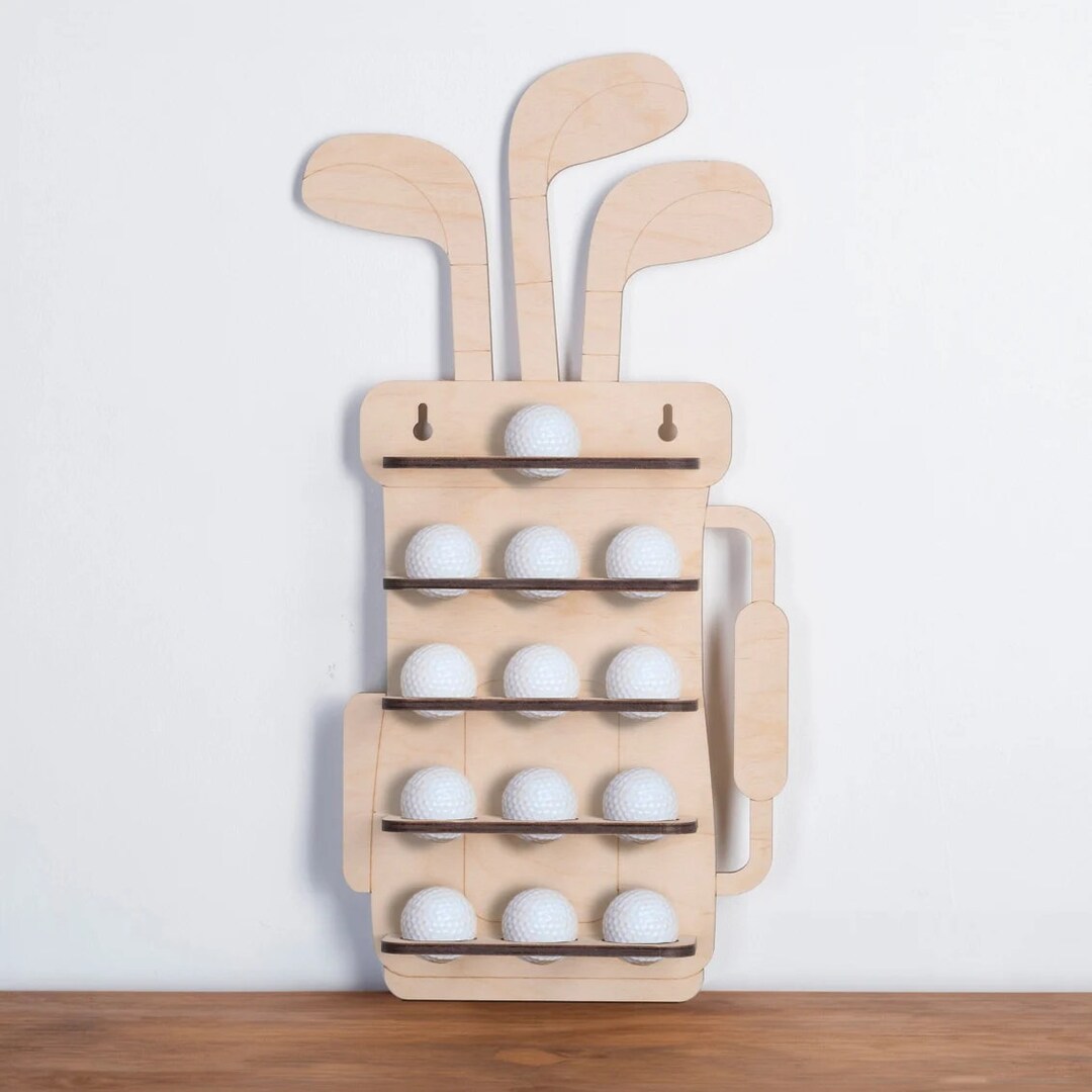 Personalized Golf Ball Display Wood Golf Ball Display Custom - Etsy