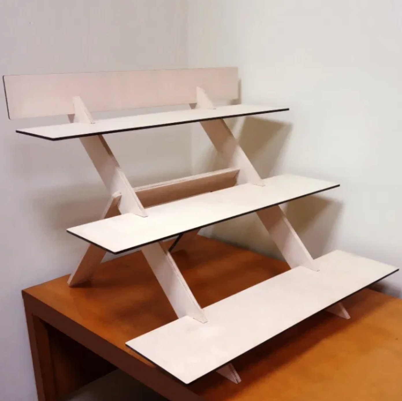 Three Tier Display Standminiature Display Shelftier Display - Etsy